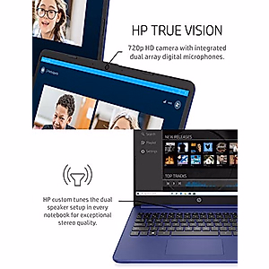 HP 14 Laptop, AMD 3020e, 4 GB RAM, 64 GB eMMC Storage, 14-inch HD Display, Windows 10 Home in S Mode, Long Battery Life, Microsoft 365, (14-fq0010nr, 2020)