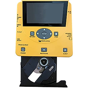 Wolverine TransMedia- Home Movie Digitizer - Preserve Your Old Videos from Camcorders, VCR’s and DVD’s into Digital Formats - HDMI Output, Worldwide 110-240V Adapter, 32GB SD Card Included
