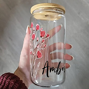 Grifil Zero Bridesmaid Gifts, Bridesmaid Proposal, Future Mrs, Customized Glass Tumbler, Frosted Glass Tumbler, Bamboo Lid Coffee Cup, Maid Of Honor Gift