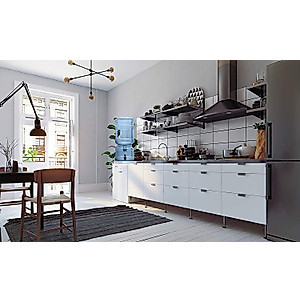 Lavo Home 2 Pack 5 Gallon Plastic Water Bottle Container with Cap & Carrying Handle - BPA Food Grade For Emergency Storage