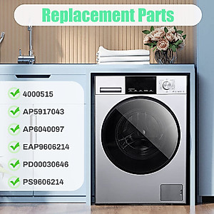 Upgrade DC97-18057C DC97-18057A Dryer Door Latch Compatible with sumsung Dryer Some Models (See Figure 3, 4, 5 for Details), Drop-proof, Waterproof, High-quality