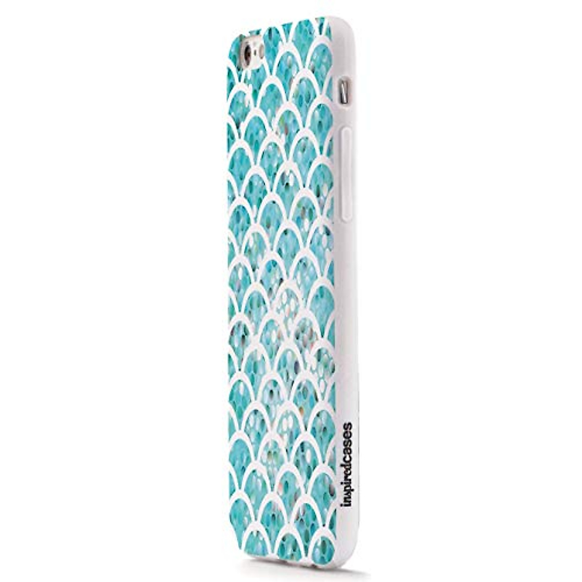 Inspired Cases - 3D Textured Galaxy Note 10 Plus Case - Rubber Bumper Cover - Protective Phone Case for Samsung Galaxy Note 10 Plus - Mermaid Scales - Teal