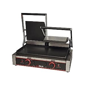 Winco ESG-2 Sandwich Grill, electric, countertop double