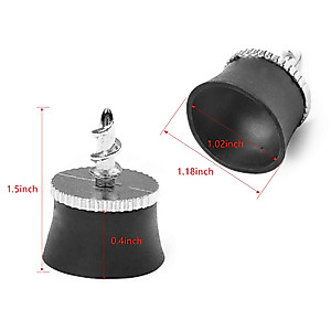 Devikka Golf Ball Pick Up Retriever, Suction Cup Golf Ball Grabber Sucker Tool for Putter Grip Golf Accessory, Black