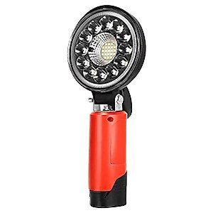LouSdZoke Cordless LED Work Light for Milwaukee M12 10.8V-12V Li-ion Battery, 27W 6000LM Outdoor Jobsite Floodlight Handheld Flashlight with Pivoting Head