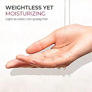 TYMO Weightless Hair Oil | Organic Nourishing Hair Treatment for Shine, Smoothness and Protection | Vegan Hair Serum Perfect for Dry, Damaged, Frizzy and Curly Hair, 2.7 Fl Oz