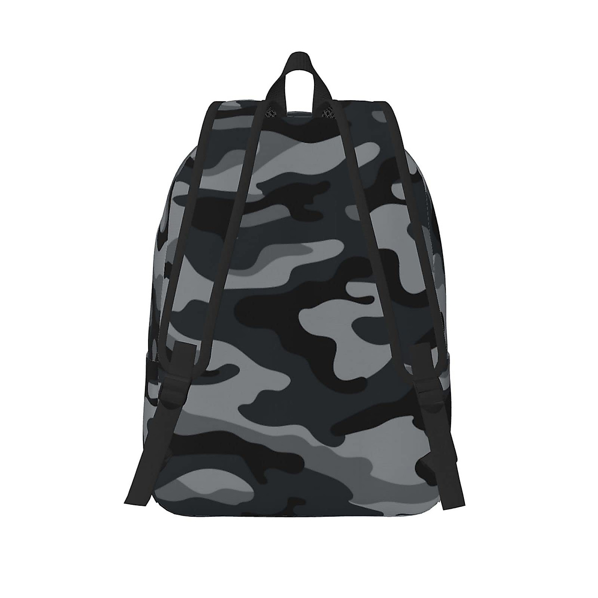 Duduho Camouflage Camo Grey Backpack 15.7 Inch Laptop Backpack Travel Hiking Daypack Multipurpose Book Bag For Men Women Teens Boys Girls