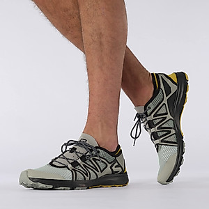 Salomon Men's Crossamphibian Swift 2 Athletic Water Shoes, Black/Lead/White, 7