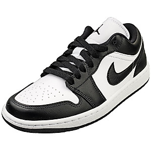 NIKE Jordan 1 Low Women White/Black-Black DC0774-101 6.5