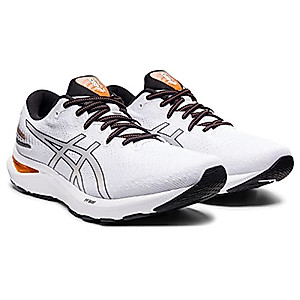 ASICS Men's Gel-Cumulus 24 Shoes, 10.5, White/Piedmont Grey