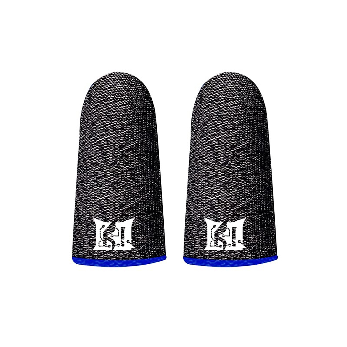 20 PCS Finger Sleeve for Gaming,Seamless Thumb Finger Sleeve Silver Fiber Mobile Phone Gaming Finger Sleeves, Breathable & Sweatproof, for League of Legend, Pubg, Rules of Survival, Knives Out