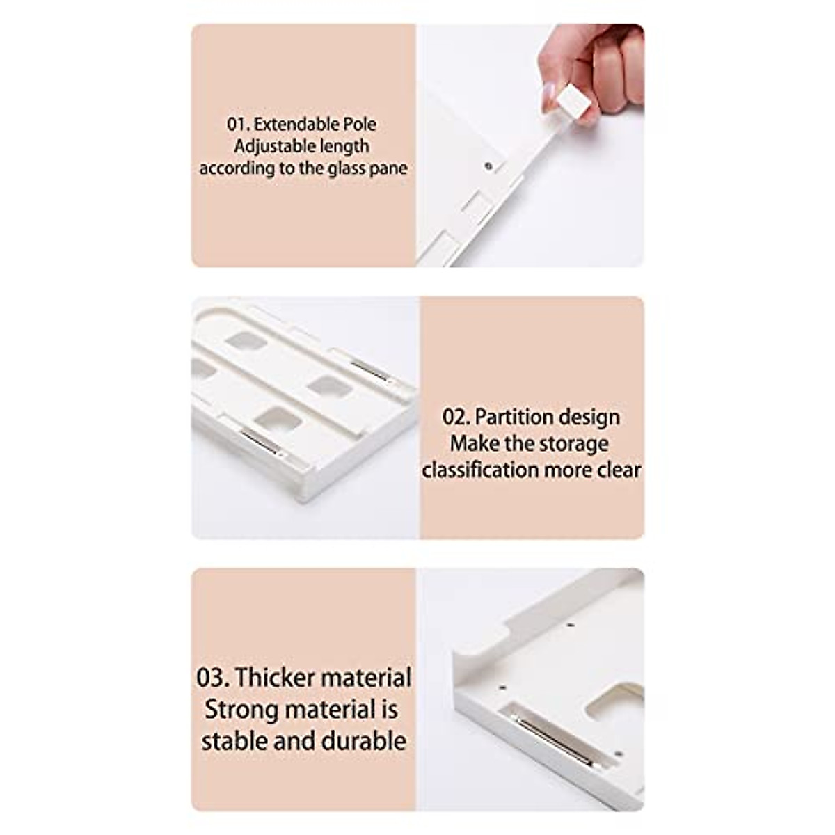 Hanging Soda Can Organizer for Refrigerator, Adjustable Fridge Drink Organizer Suspended Soda Organizer for Refrigerator Canned Food Beer Drink Cans Storage Rack, Hold Up to 8 Cans