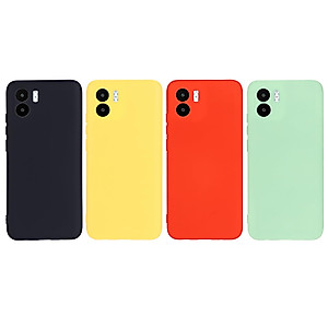Case for Xiaomi Redmi A1/Xiaomi Redmi A2, Liquid Silicone Protective Phone Case for Xiaomi Redmi A1/Xiaomi Redmi A2 with Silicone Lanyard, Slim Thin Soft Shockproof Cover for Xiaomi Redmi A1/Redmi A2