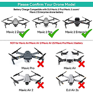 HKY Replacement Dji Charger 60W for Dji Mavic 2 Zoom, Mavic 2 Pro,Mavic 2 Enterprise Drone Quadcopter Battery Charger Accessory CP.MA.00000039.01 with 5V USB interface for charing Remote Controller