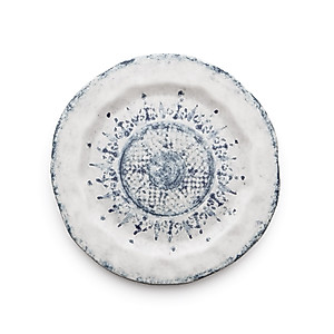 Arte Italica Burano Salad/Dessert Plate, Blue