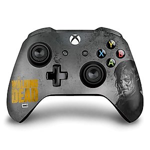 Head Case Designs Officially Licensed AMC The Walking Dead Daryl Double Exposure Daryl Dixon Graphics Matte Vinyl Sticker Gaming Skin Case Cover Compatible With Xbox One S / X Controller
