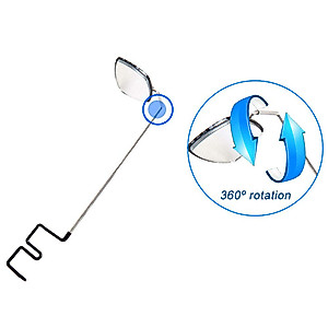 Bike Helmet Mirrors Rear View Mirror Cycling Eyeglass Mirror,Bike Bicycle Cycling Riding Mirror Helmet Mount Rearview Rear View Eyeglass