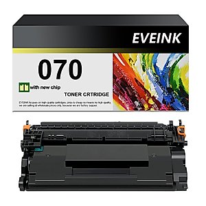 EVEINK 070 CRG070 CRG-070 Black Toner Cartridge with New Chip Compatible with CAN0N imageCLASS MF465dw MF462dw LBP247dw LBP246dw Printer (1-Pack,Black)