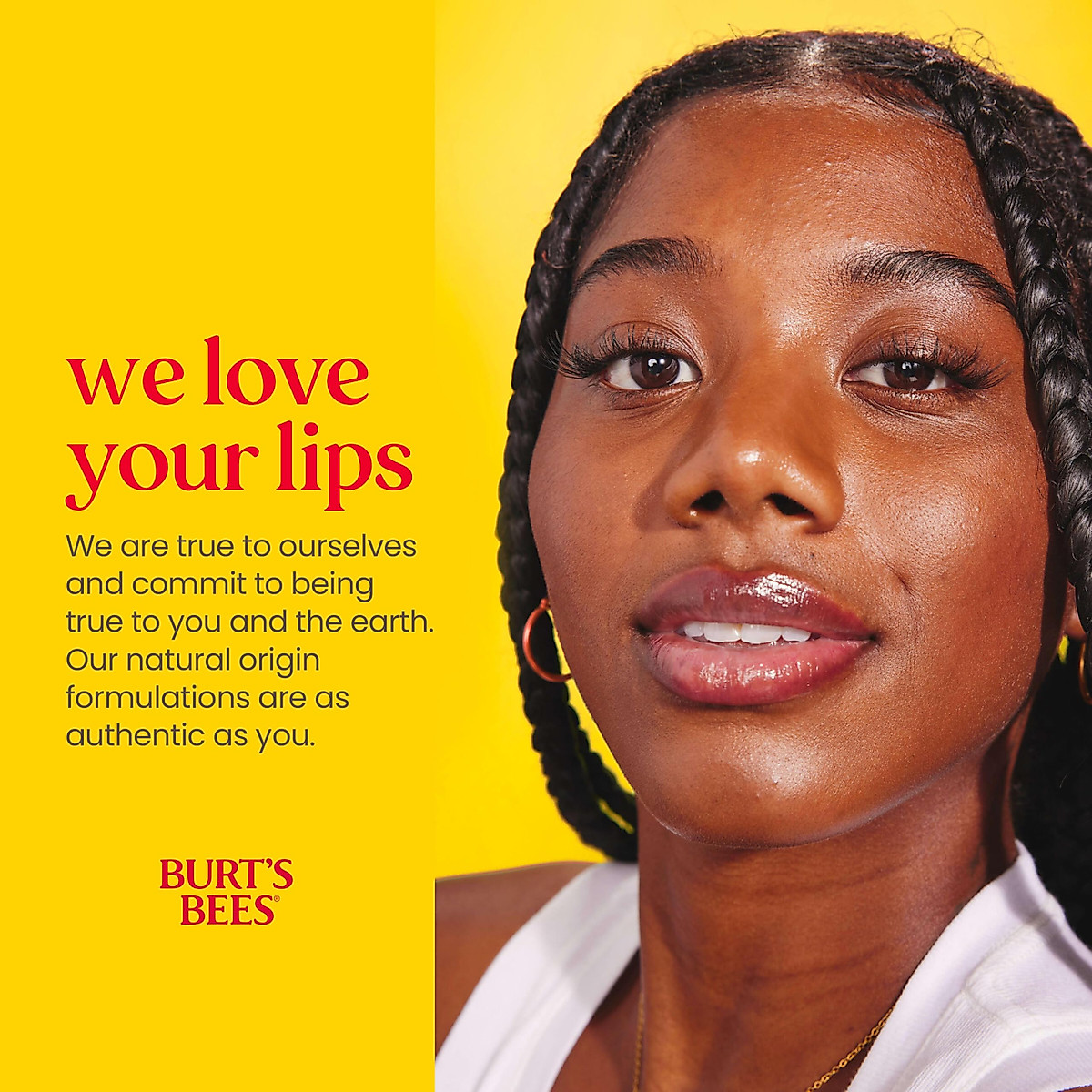 Burt's Bees Lip Balm - Pomegranate, Lip Moisturizer With Responsibly Sourced Beeswax, Tint-Free, Natural Origin Conditioning Treatment, 2 Tubes, 0.15 oz.