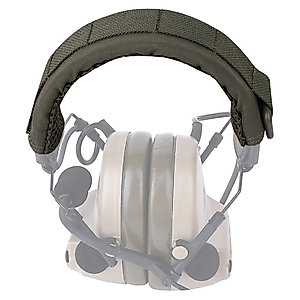 KRYDEX Headband Modular Headset Cover Fit For All General Tactical Earmuffs Accessories (RG)