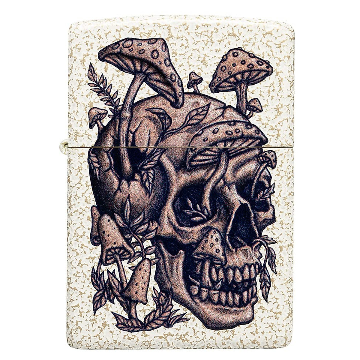 Zippo Skullshroom Design Mercury Glass Pocket Lighter