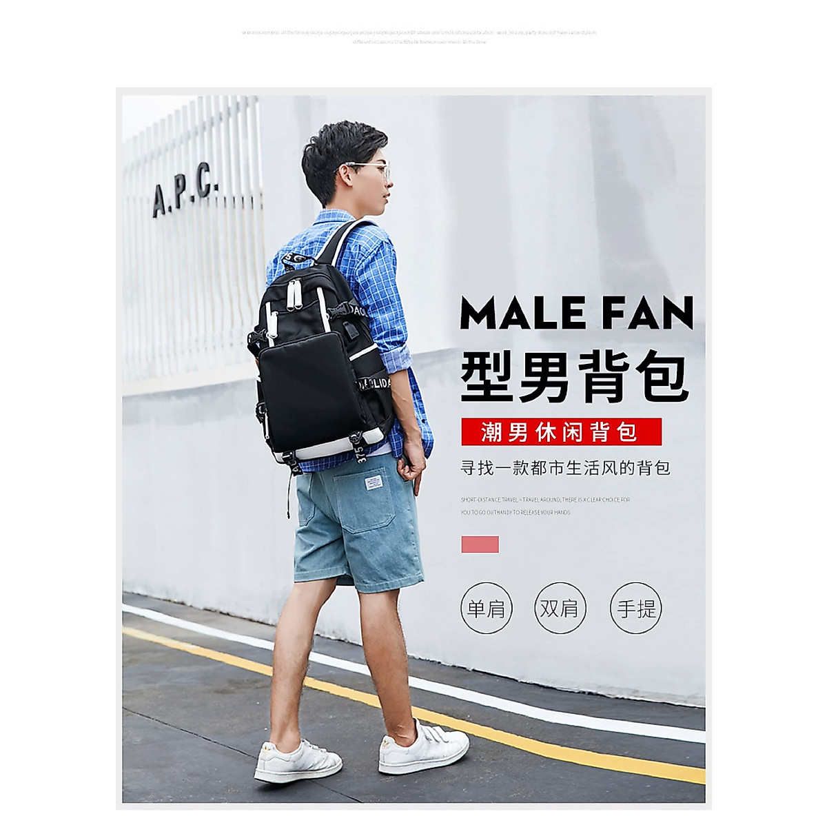 ISaikoy Anime The Promised Neverland Backpack Bookbag Laptop Bag Shoulder Bag Daypack School Bag 11