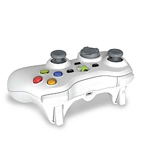 Hyperkin Xenon Wired Controller - White - Officially licensed Xbox 360 Controller replica for use with Xbox Series X|S, Xbox One, Windows 10|11, PC, Video Game Controller, 3.5MM Audio Jack, Impulse Triggers, Plug and Play Gaming Gamepad