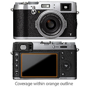 BoxWave Screen Protector Compatible With Fujifilm x100T - ClearTouch Anti-Glare (2-Pack), Anti-Fingerprint Matte Film Skin for Fujifilm x100T, Fujifilm x100T, X100F, X-E2