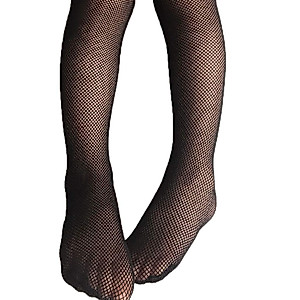 High Waist Tights Fishnet Stockings, Girls Mesh Stockings Toddler Kids Baby Fishnet Stockings Black Pantyhose Tights