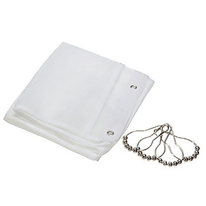 ccHuDE Hanging Mesh Pockets Shower Storage Bags Bathroom Hanger Pouch Shampoo Holder Bags Travel Hanging Toiletry Bag Bath Organizer Pouch with 4 Pcs Metal Buckles