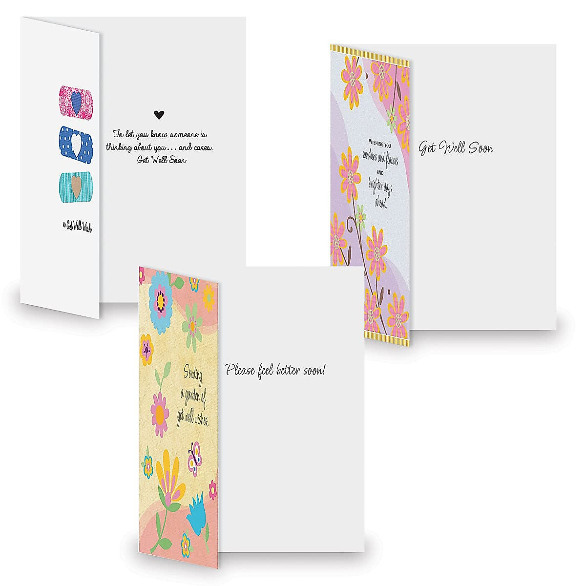 Susan Winget Studio All Occasion Greeting Cards with Seals - Set of 40 (20 Designs), Large 5 x 7 Inch Cards, Birthday, Sympathy, Get Well