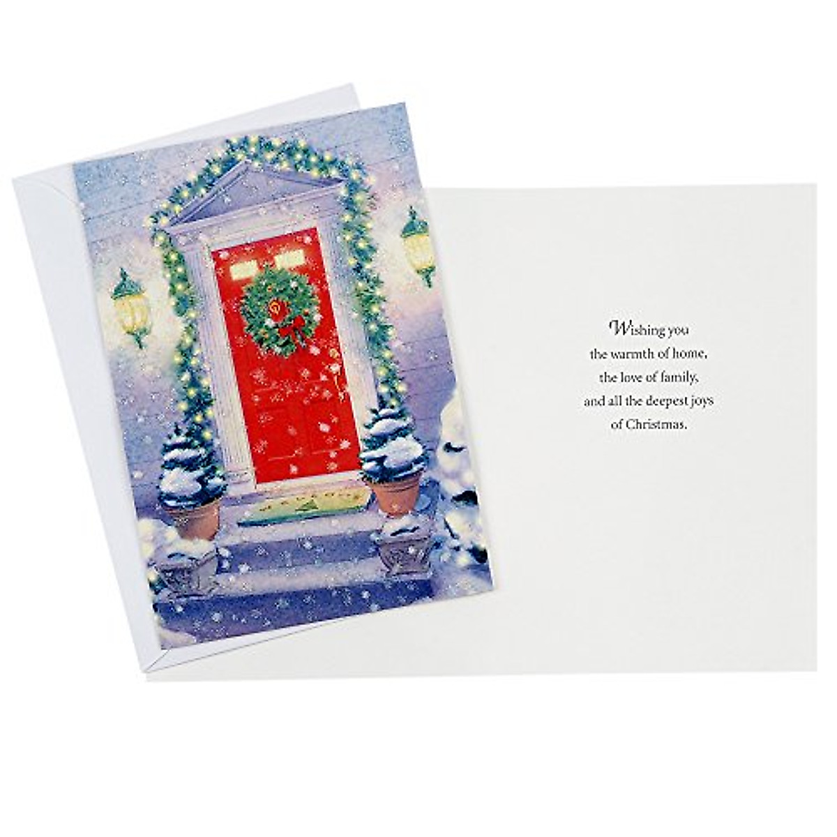 Image Arts Boxed Christmas Cards Assortment, Home for the Holidays (4 Designs, 24 Cards with Envelopes)
