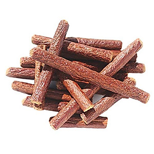 Plato Pet Treats Air Dried Dog Treats Salmon Thinkers Sticks, Natural Dog Treats, Real Meat, Air Dried, Made in the USA, 10oz