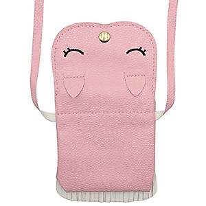 mossty Cute Cat Mini Tassel Bag Satchel Cross Body Bag Coin Candy Purse Messenger Bag