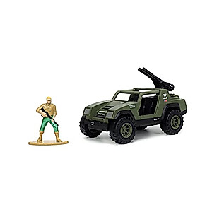 Jada Toys G.I. Joe 1:32 V.A.M.P Die-Cast Vehicle with Duke Figure, 33083