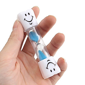 Toothbrush Timer, COFHOM 2 Minute Sand Timer for Kids, 4 Pieces Tooth Brushing Timer, Timers Help Children Brush Their Teeth Within A Scientifically Reasonable Time (Blue, Pink, Purple, Green)