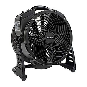 XPOWER M-25 Air Neutralizing Fan, Axial Air Mover w/Ozone Generator, O3 Machine, Commercial, High Capacity, Large Areas, Sanitization, Odor Removal
