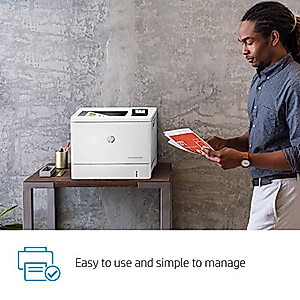 HP Color Laserjet Enterprise M554dn Duplex Printer (7ZU81A) (Renewed)