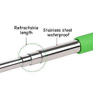 Kids Telescopic Butterfly Fishing Nets for Kids Catching Insect Net Outdoor Tools for Catching Bugs Fish Insect Ladybird, Extendable 34 Inches and Anti Slip Grip