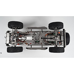 Jdm-168 1/10 4X4 Awd Off-Road Crawler Car Rc Model Light System Motor W/O Esc Sound