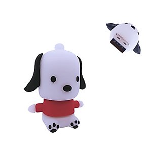 WooTeck 64GB Cartoon Novelty Dog Puppy USB Flash Drive Pendrive Animal Cute Thumb Drive Memory Stick