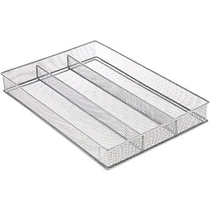 Copco 2555-7872 Large Mesh 3-Part In-Drawer Utensil Organizer, 16.1 x 11.5-Inch