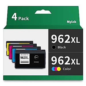 MYI K 962XL Ink Cartridge Remanufactured Replacement for HP 962XL use with OfficeJet Pro 9010 9012 9013 9016 9018 9019
