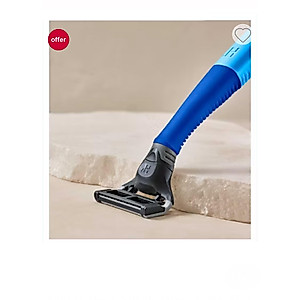 Harry's Razor With 2 Blade Cartridges Navy Blue