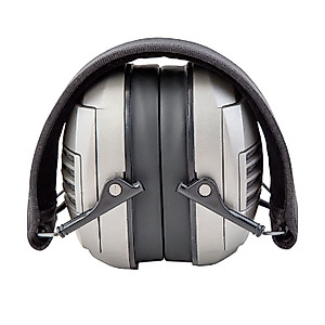 Smith & Wesson M&P Alpha Electronic 23 NRR Hearing Protection with Sound Amplification and Adjustable Earmuffs for Shooting, Hunting and Range