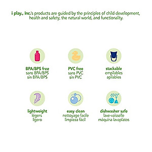 green sprouts Fresh Baby Food Unbreakable Cubes (4oz/4pk) | Store, carry, & serve homemade baby food | Lid provides leak-proof seal, Made from safer plastic, Embossed with measurements