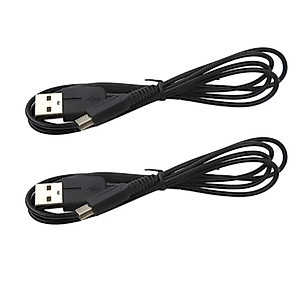 Qblahip 2X Aftermarket Replacement USB Power Charger Cable Fits for Nintendo 3DS DSi NDSI XL PADA A126,File Transfer Data Line