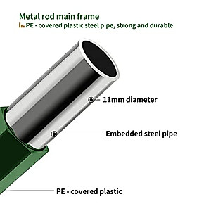 Mini Greenhouse for Outdoor Indoor, Small Green House for Garden, Backyard, Patio, Balcony, Portable Clear Tent for Plants 39.3''x23.6''x21.6'' HOORY