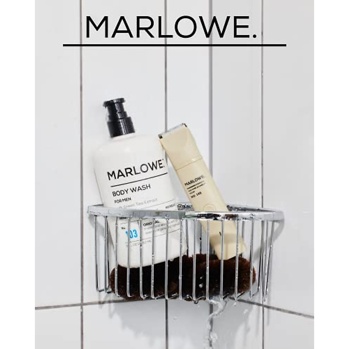 Marlowe. No. 145 Body Hair Trimmer for Men, Desert Sand, Lightweight Waterproof Personal Groomer, Ceramic Blades, Adjustable Comb Lengths & Rechargeable Battery for Head to Toe Male Grooming