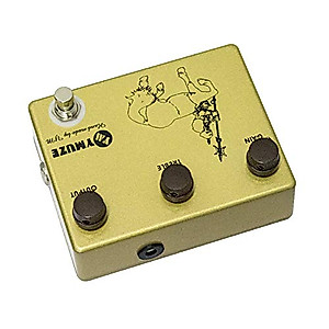 YMUZE Handmade GOLD Professional Overdrive Boost Guitar Effects Pedal